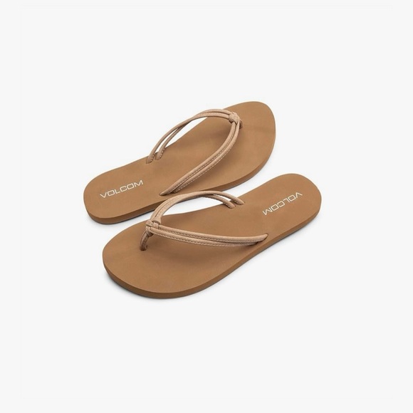 Volcom | Shoes | Nwt Volcom Womens Sandals Forever And Ever Ii Tan Size ...